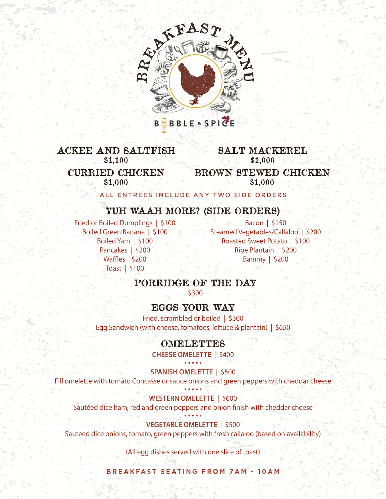 Coral Cliff | Bubble & Spice