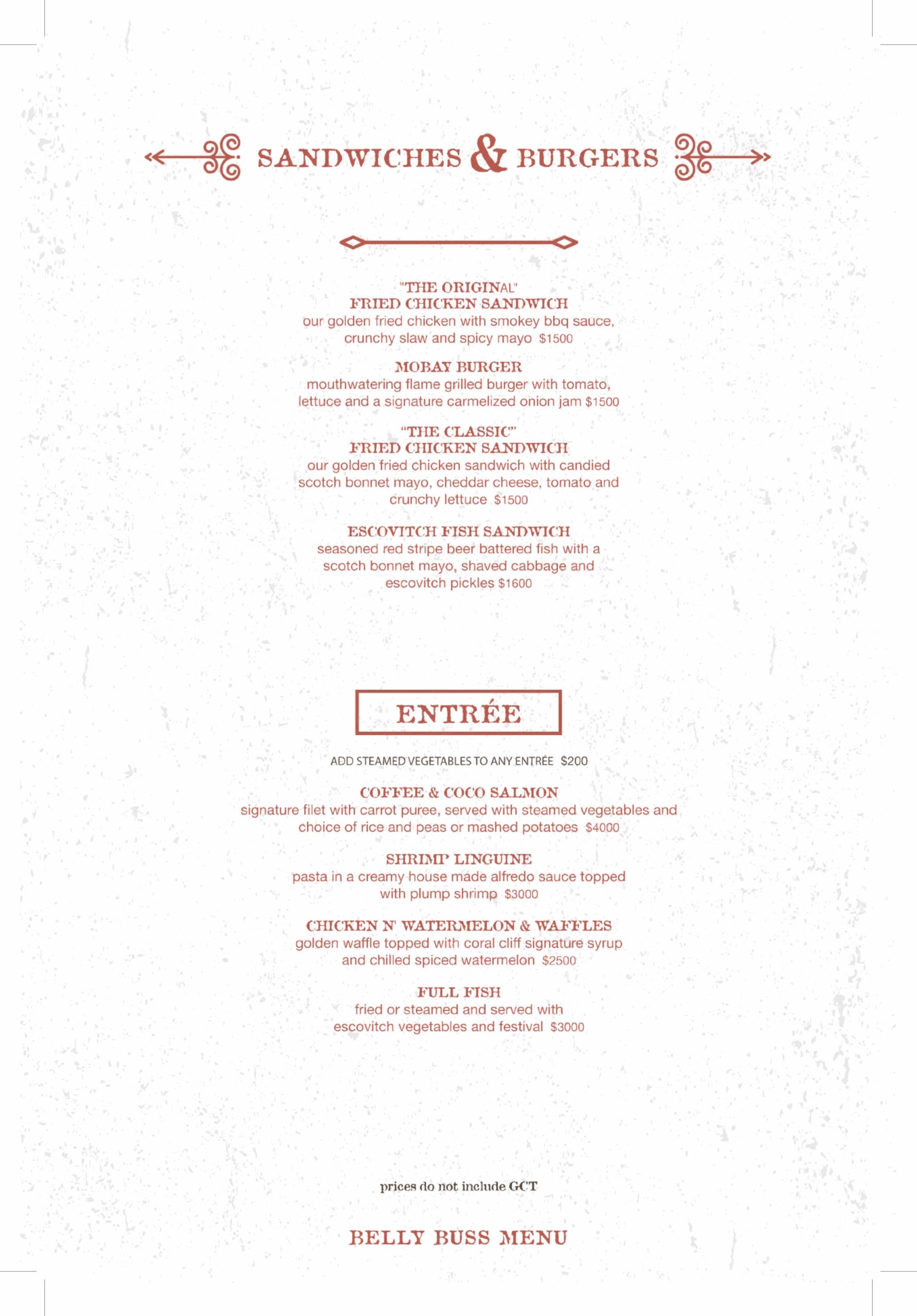 Coral Cliff | Dining + Bar